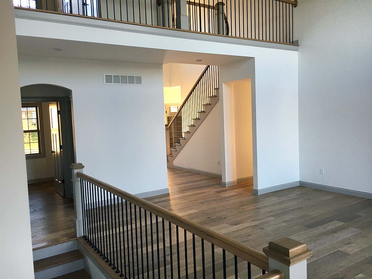 stairs-steps-and-railings-interior | Custom Homes by Tompkins Construction