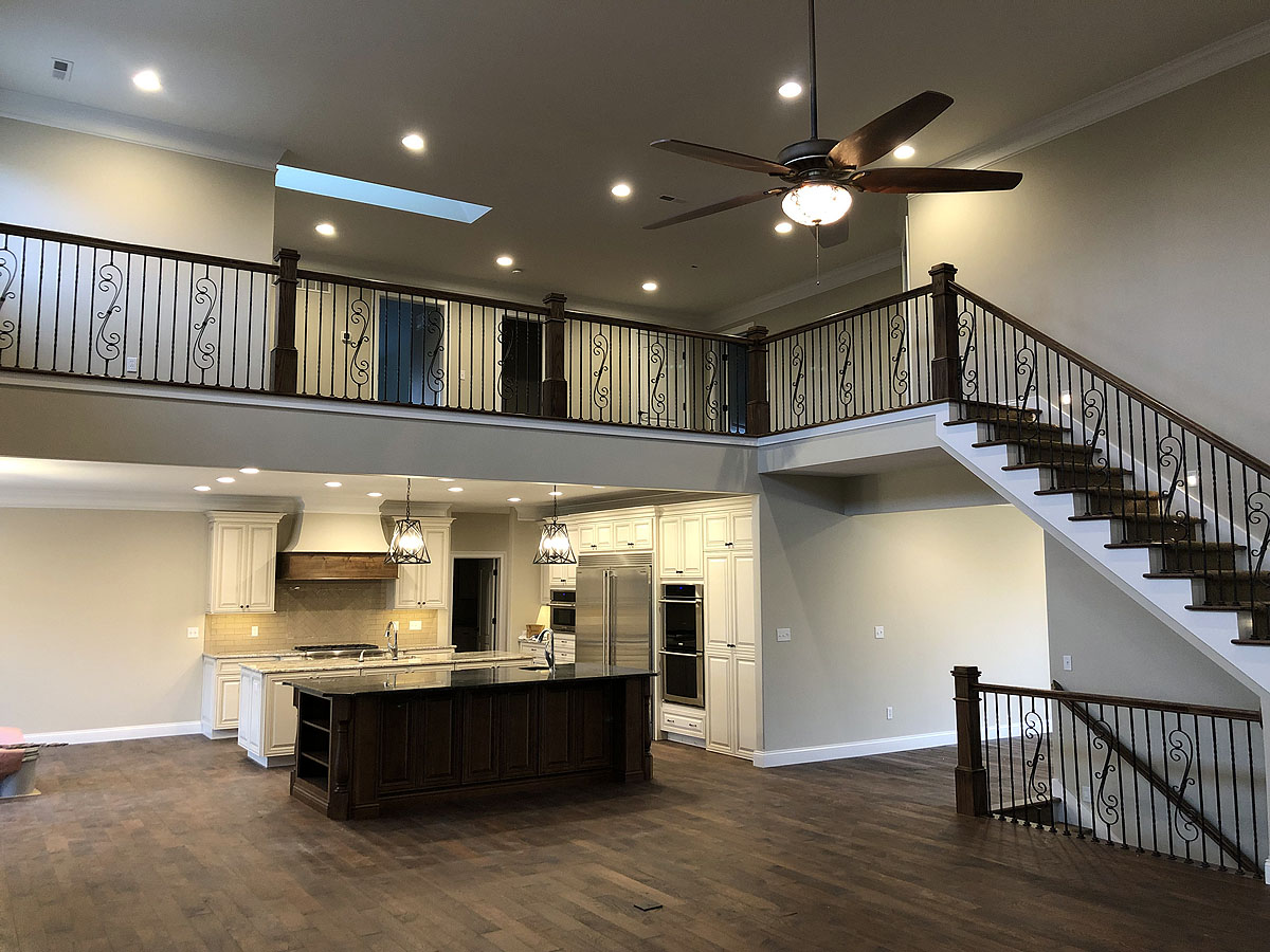stairs-steps-and-railings-interior | Custom Homes by Tompkins Construction