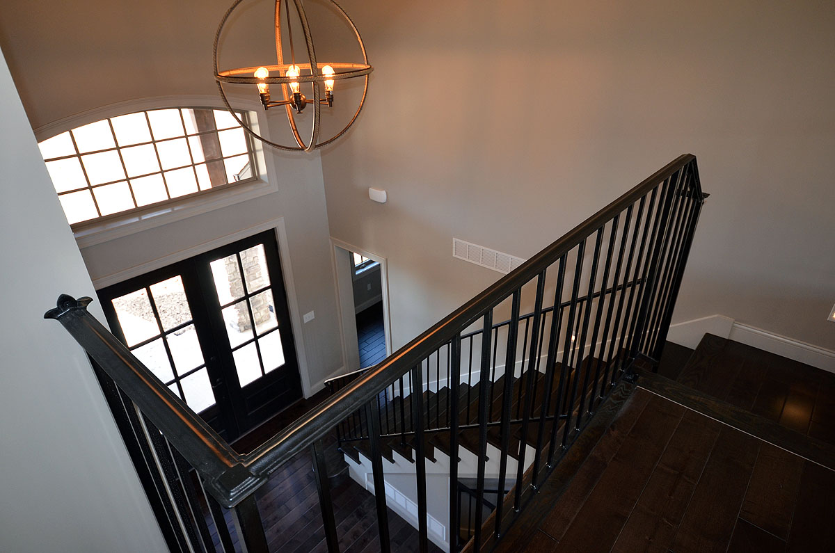 stairs-steps-and-railings-interior | Custom Homes by Tompkins Construction